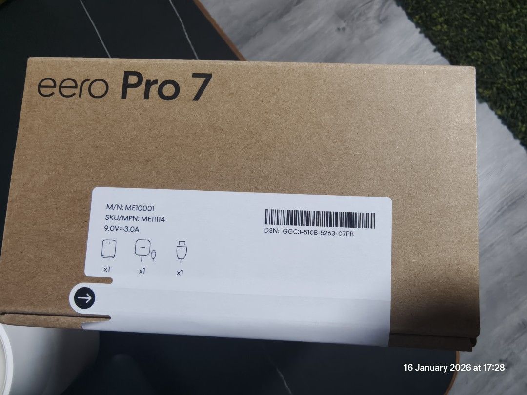 eero Pro 7 WiFi Router - Brand New, Computers & Tech, Parts ...