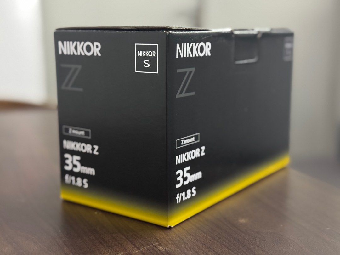 Empty Boxes for Nikon Nikkor Z 35mm f/1.8 S Lens and 26mm f/2.8 ...