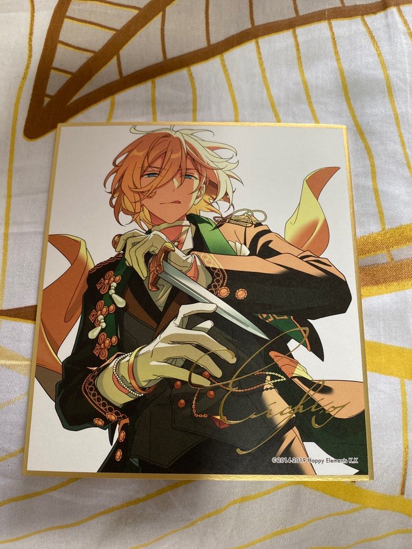 Ensemble Stars! Visual Shikishi Collection - Eichi Tenshouin Signed ...