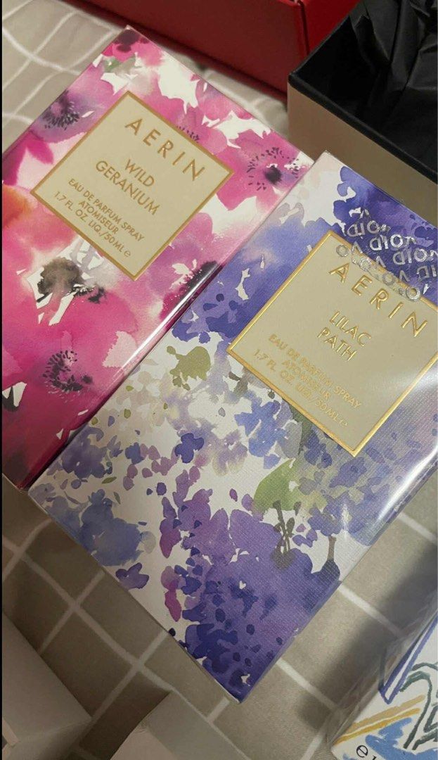 (Brand New) Estée Lauder 🪻 Aerin Wild Geranium EDP (purple) 50ml ...