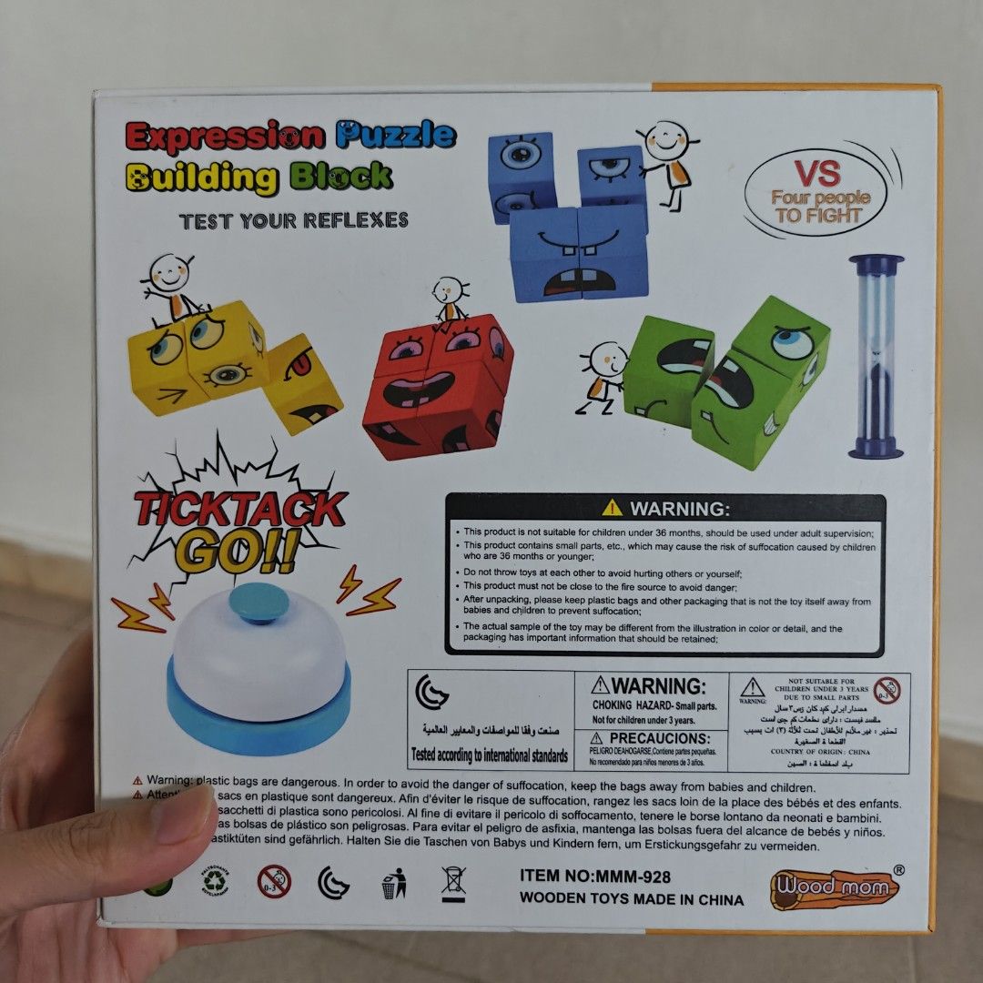Expression Puzzle Building Block - Tick Tack Go! Educational Toy ...