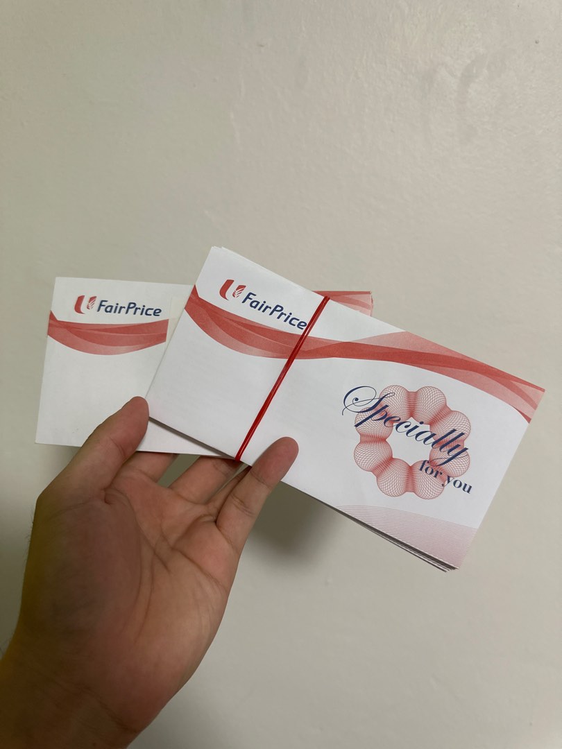 FairPrice NTUC Vouchers, Tickets & Vouchers, Vouchers on Carousell