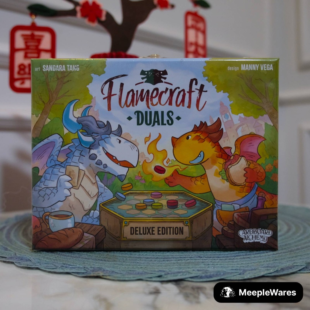 Flamecraft Duals Deluxe Edition Board Game (GENUINE), Hobbies & Toys ...