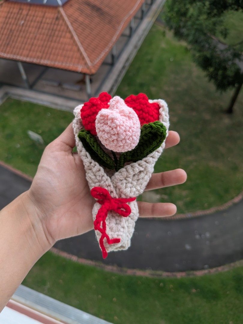 Flower bouquet 💐💐💐💐, Hobbies & Toys, Stationery & Craft, Handmade Craft ...