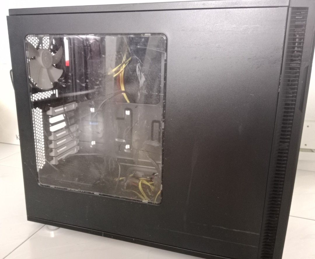 Fractal Design PC Case with 500W Power supply, Computers & Tech, Parts ...