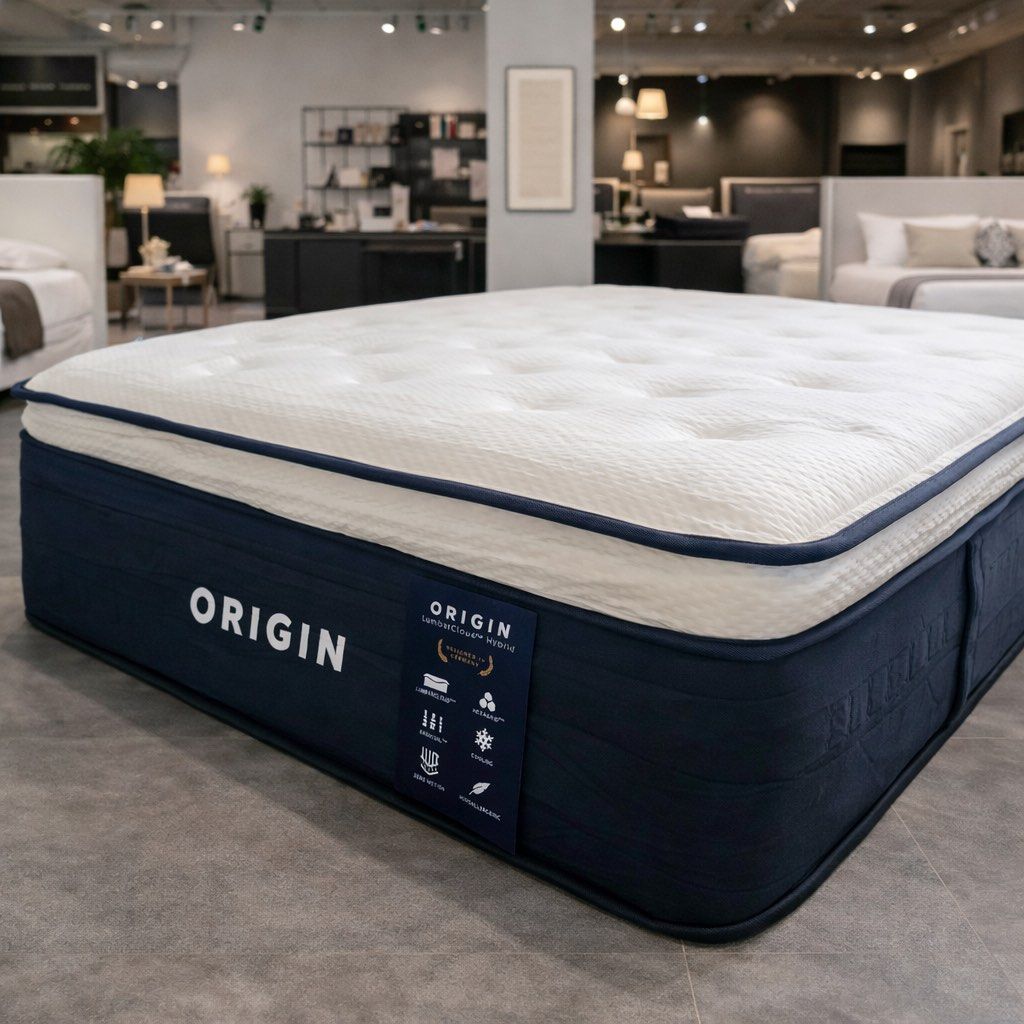 Free delivery 14” super single size display mattress, Furniture & Home ...