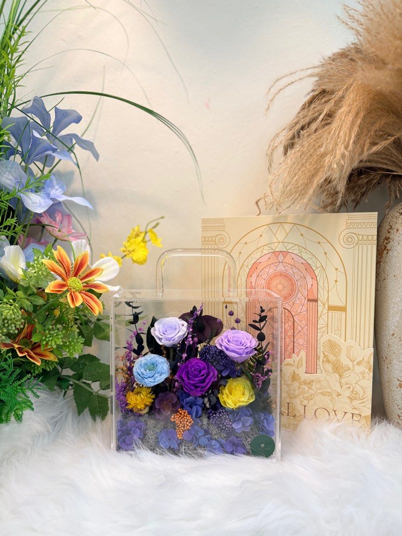 🚗FREE DELIVERY‼️ 🌸 Luxury Premium Preserved Flower Box | Forever ...