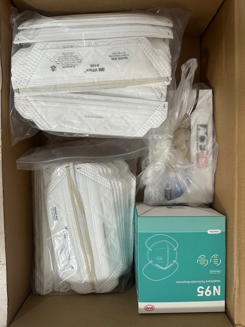 FREE masks and gloves, Health & Nutrition, Face Masks & Face Shields on ...