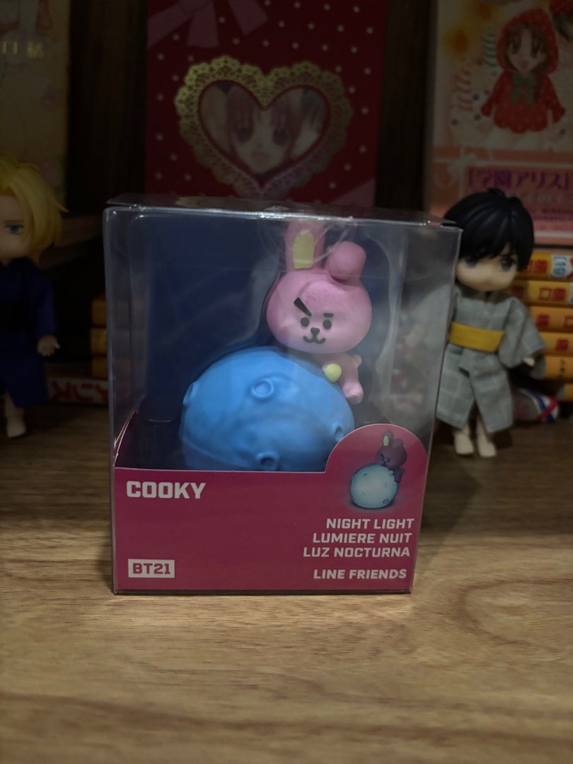 Miniso BT21 Cooky Night Light BTS Jungkook, Hobbies & Toys ...