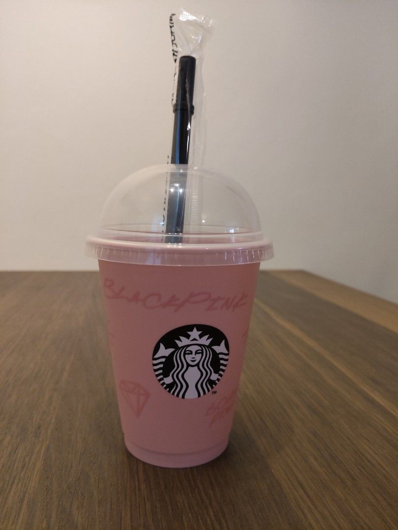 Free Starbucks x Blackpink Limited Edition Cup, Furniture & Home Living ...