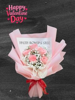 Fresh Lily and Roses Bouquet, Hobbies & Toys, Flowers & Bouquets on ...