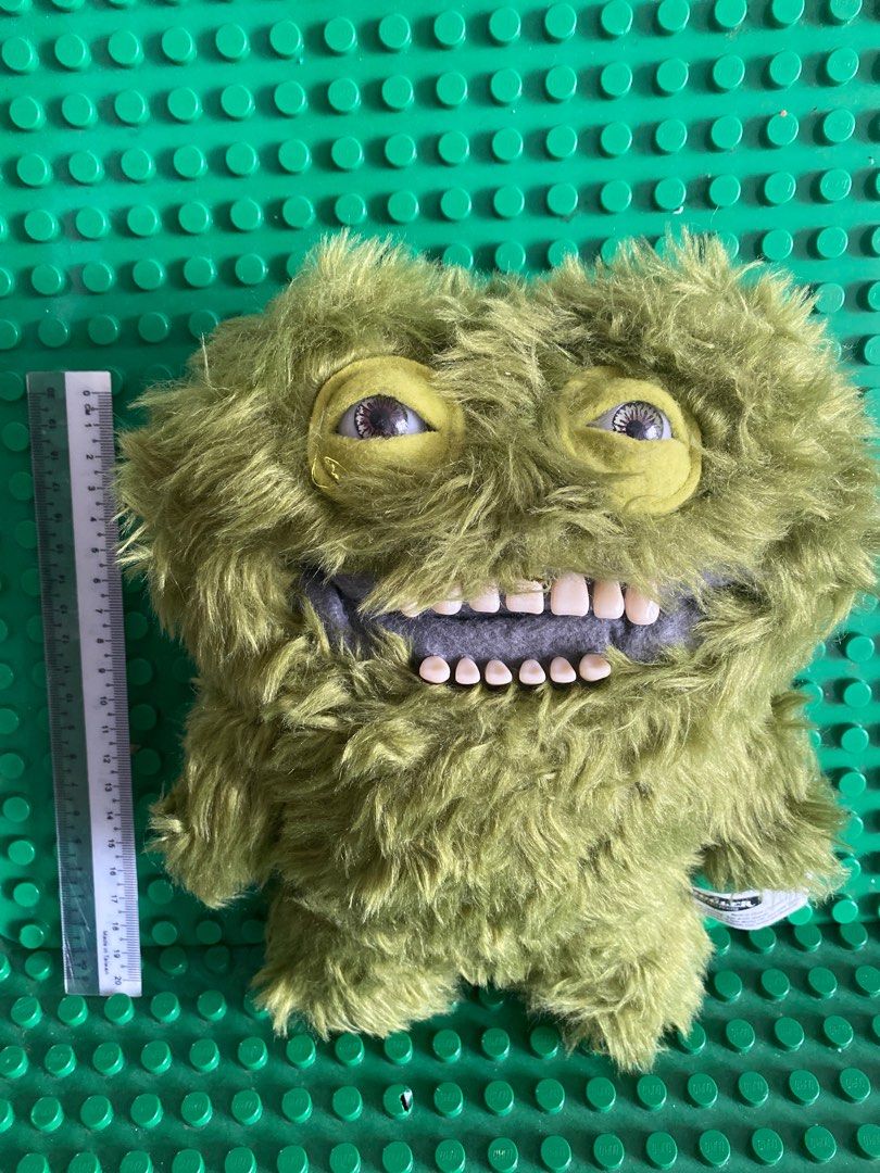 Fuggler Green Funny Ugly Monster Plush Toy, Hobbies & Toys, Toys ...