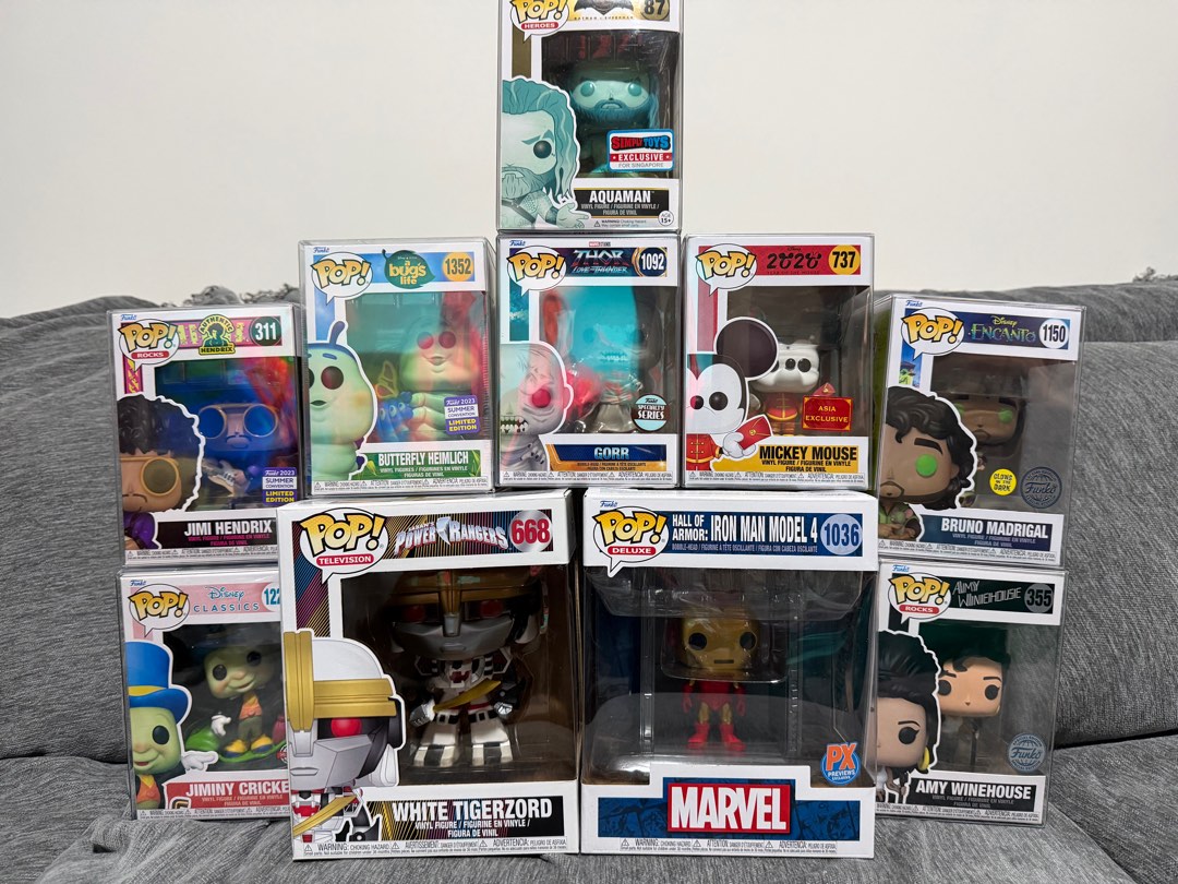 Funko Pop! Vinyl Figures - Various Characters, Hobbies & Toys, Toys ...
