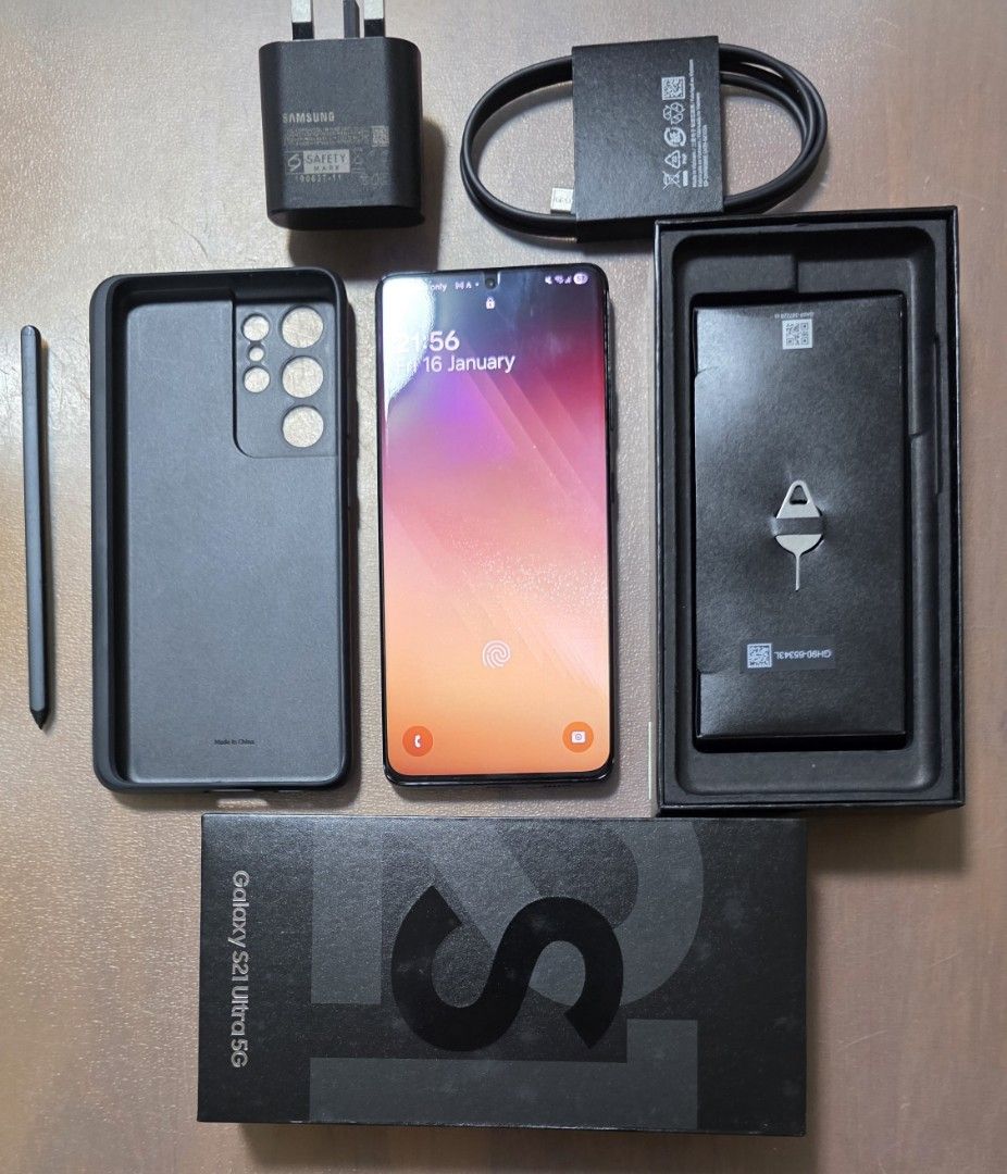 Galaxy S21 Ultra 5G 256GB Phantom Black, Mobile Phones & Gadgets ...