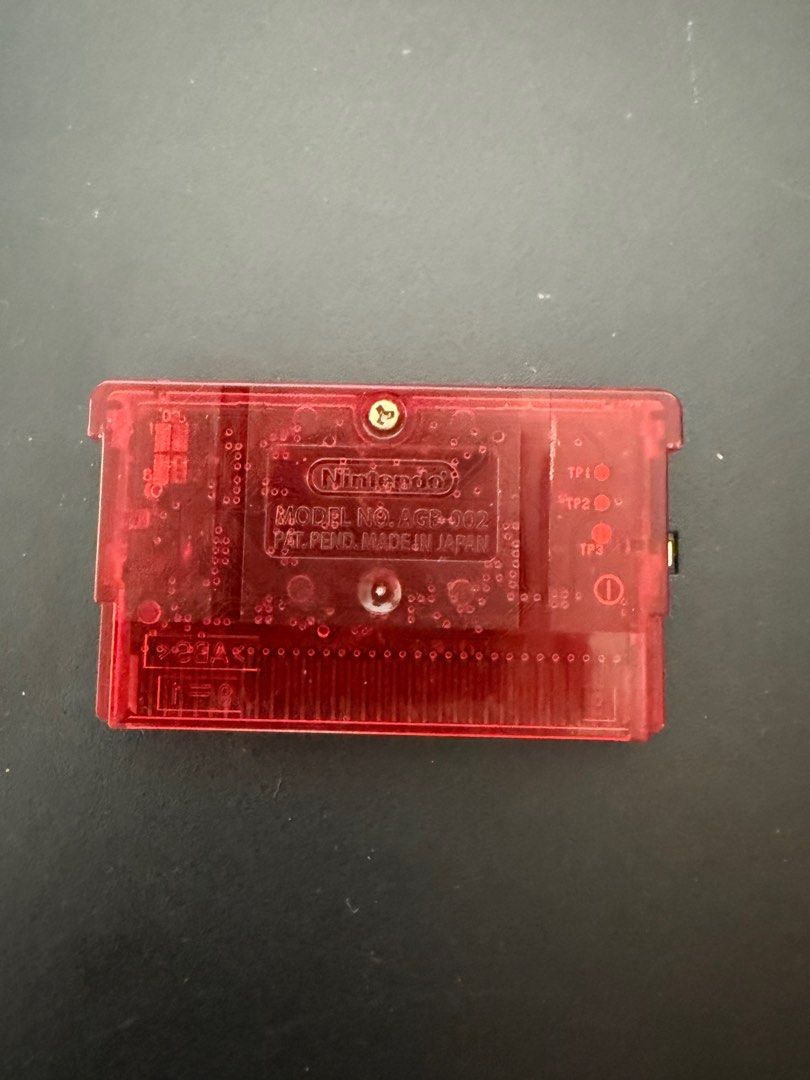 Gameboy Advance Pokemon Ruby Version, Video Gaming, Video Games ...
