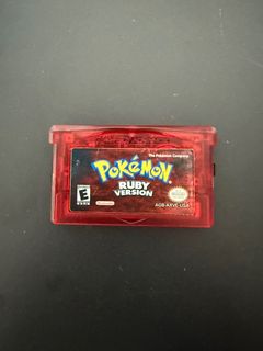 Pokemon Fire Red Game Boy Advance Cartridge, Video Gaming, Video Games ...