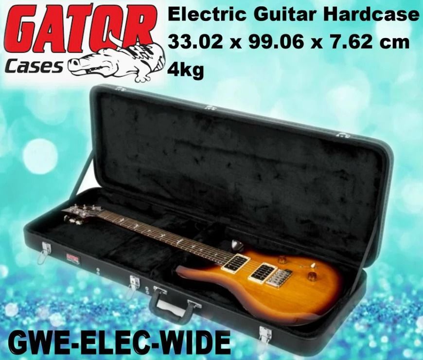 Gator Electric Guitar GW-ELECTRIC-WIDE Hard Case, Audio, Other Audio ...