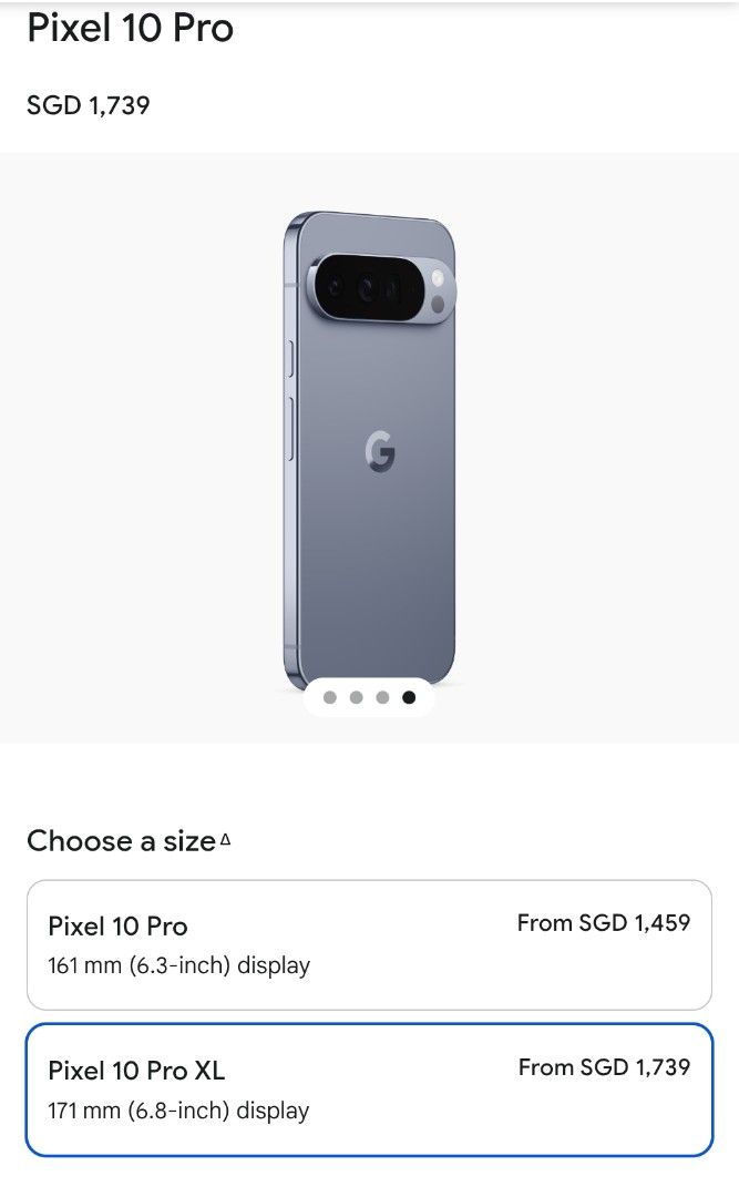 Google Pixel 10 Pro XL Moonstone 256GB, Mobile Phones & Gadgets, Mobile ...