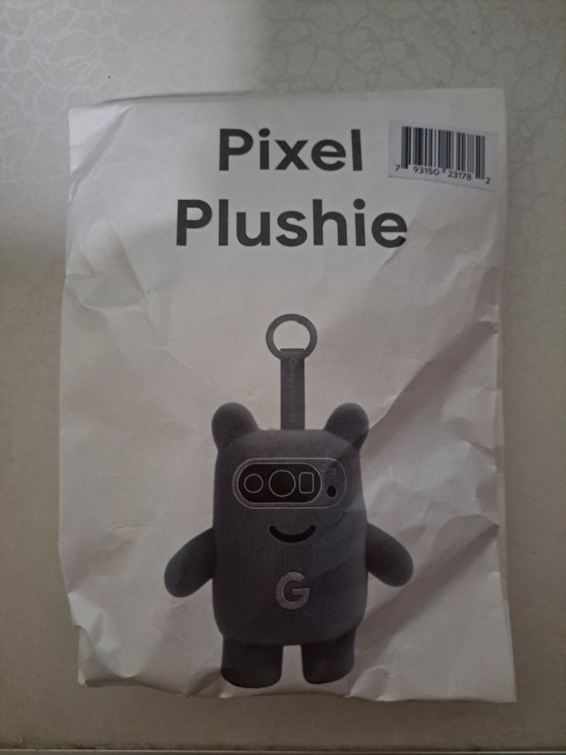Google Pixel Plushie Keychain, Hobbies & Toys, Toys & Games on Carousell