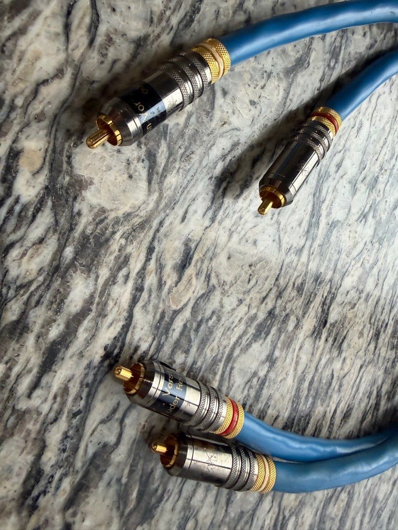 Groneberg Quattro Reference RCA Cables, Audio, Other Audio Equipment on ...