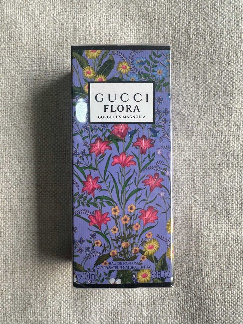 Gucci Flora Gorgeous Magnolia Eau de Parfum 100ml, Beauty & Personal ...
