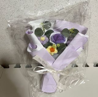 Handmade Crochet Flower Bouquet, Hobbies & Toys, Flowers & Bouquets on ...