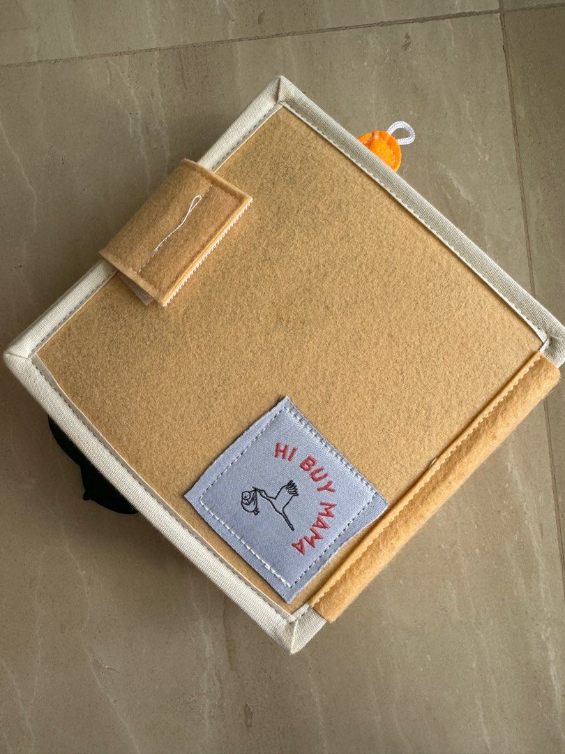 Handmade Felt Activity Book - Capybara Theme, Hobbies & Toys, Books ...