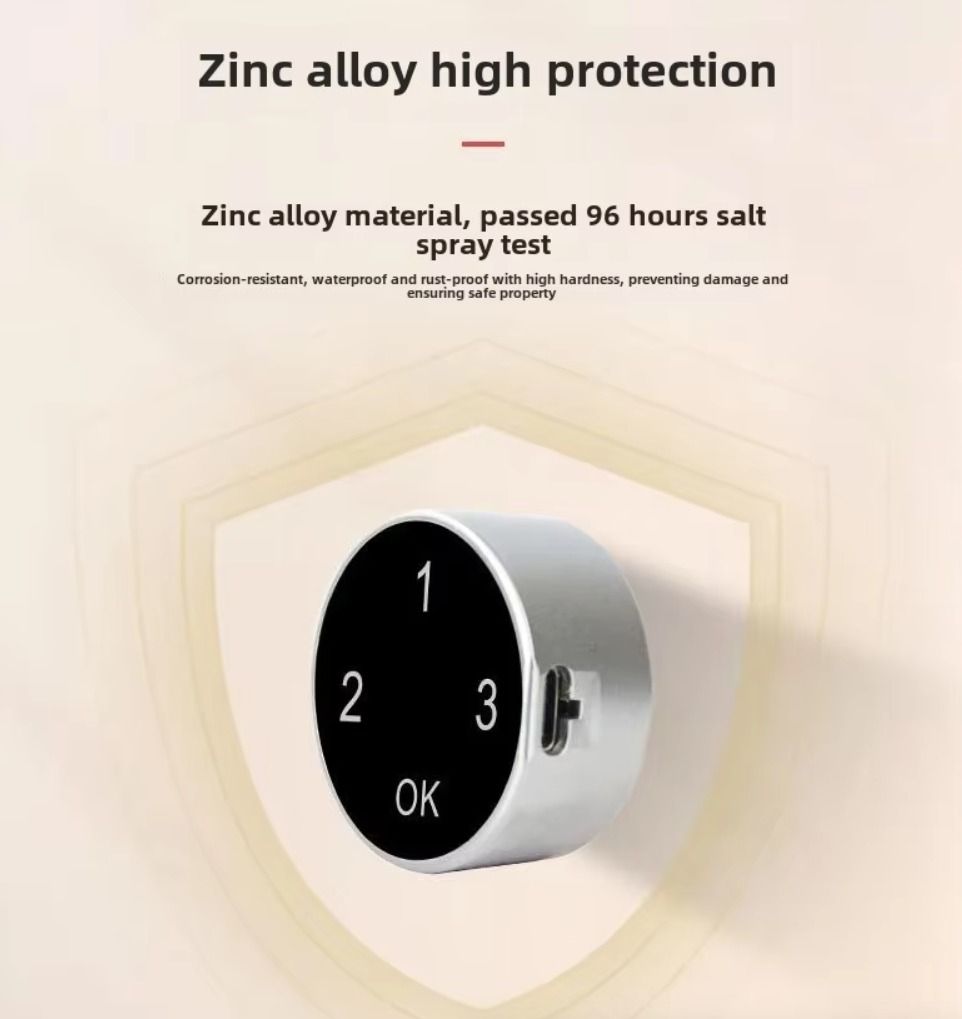 HDB Letter Box digital number lock, Furniture & Home Living, Security ...