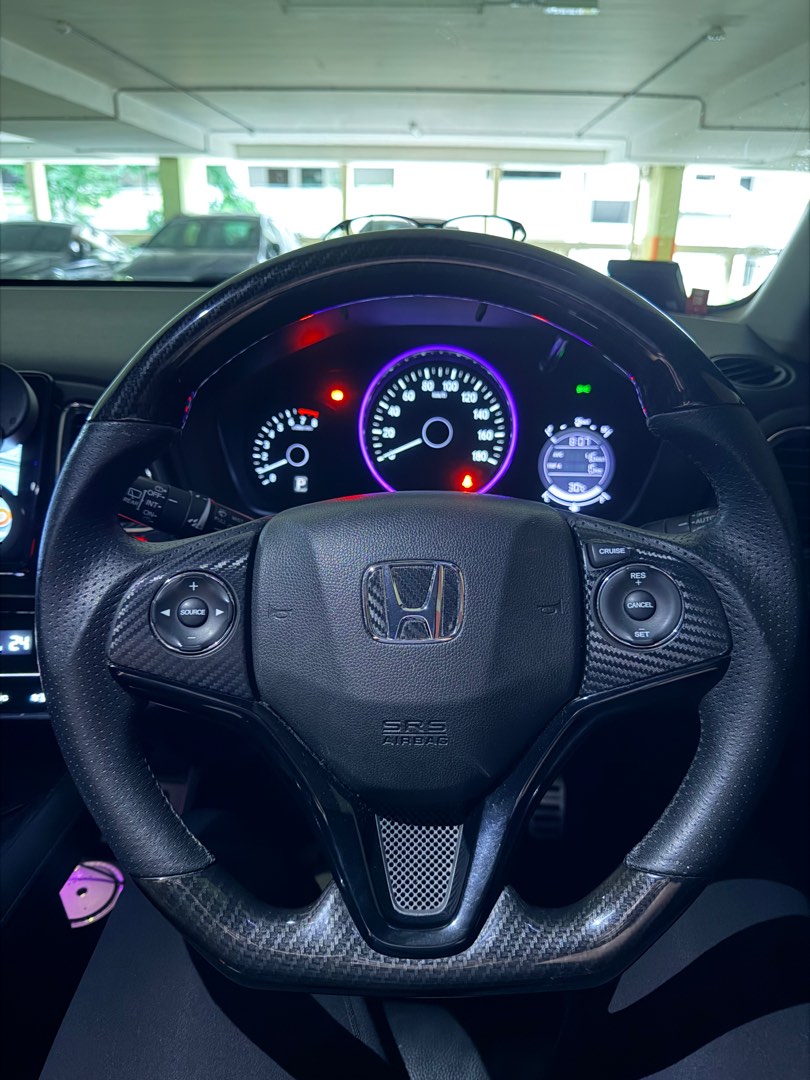 Honda Vezel Rims & Carbon Fiber Steering Wheel (FOR SWAP), Car ...