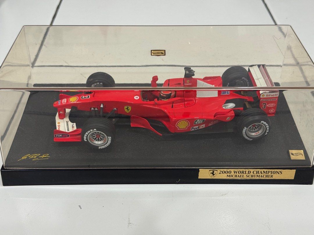 Hot Wheels Ferrari F1 2000 Michael Schumacher, Hobbies & Toys, Toys ...