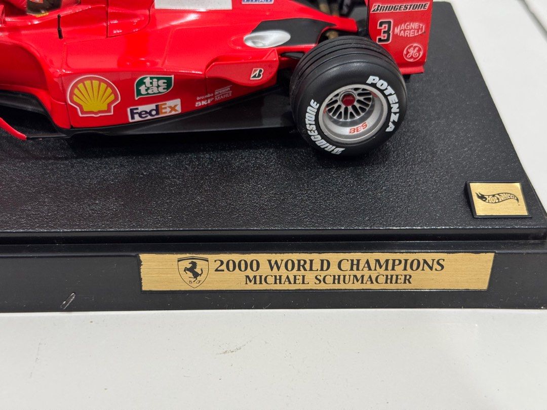 Hot Wheels Ferrari F1 2000 Michael Schumacher, Hobbies & Toys, Toys ...