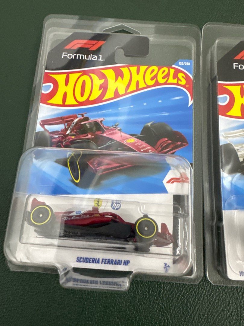 Hot Wheels Formula 1 Cars - Ferrari & visa Racing Bulls f1 team ...