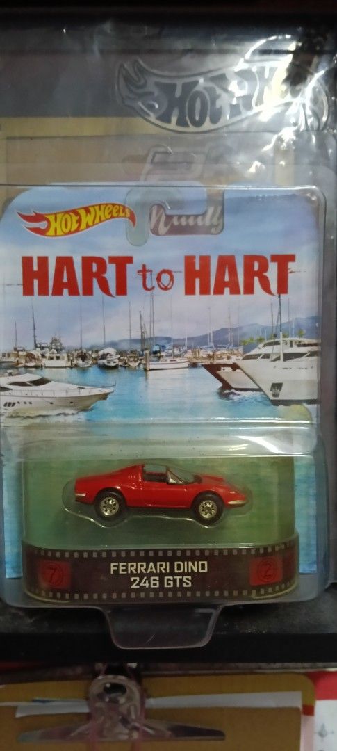 Hot Wheels Hart to Hart Ferrari Dino 246 GTS, Hobbies & Toys, Toys ...