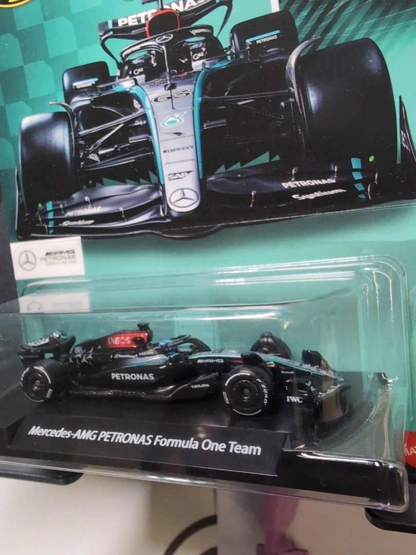 Hot Wheels Mercedes-AMG Petronas F1 Team 2024, Hobbies & Toys, Toys ...