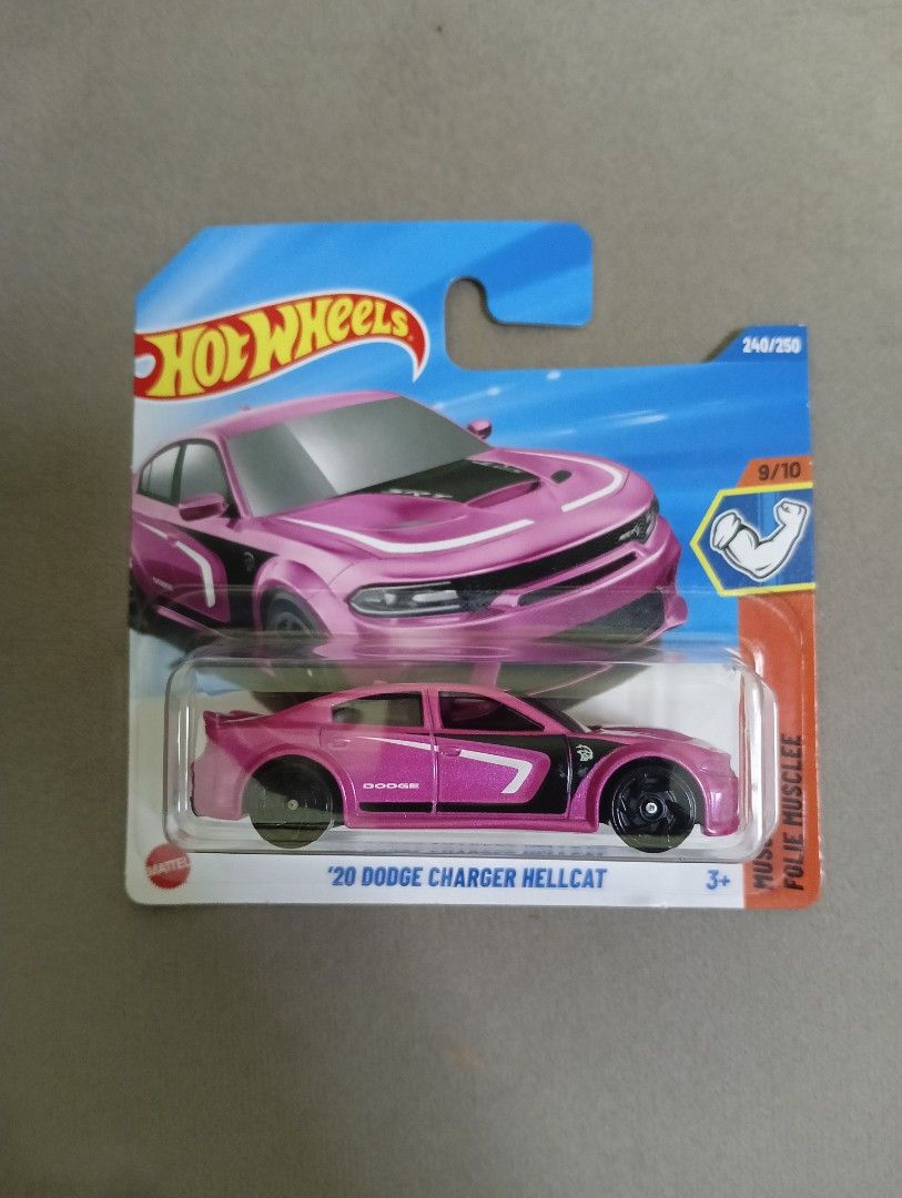 Hot Wheels MUSCLE MANIA - '20 Dodge Charger Hellcat, Hobbies & Toys ...