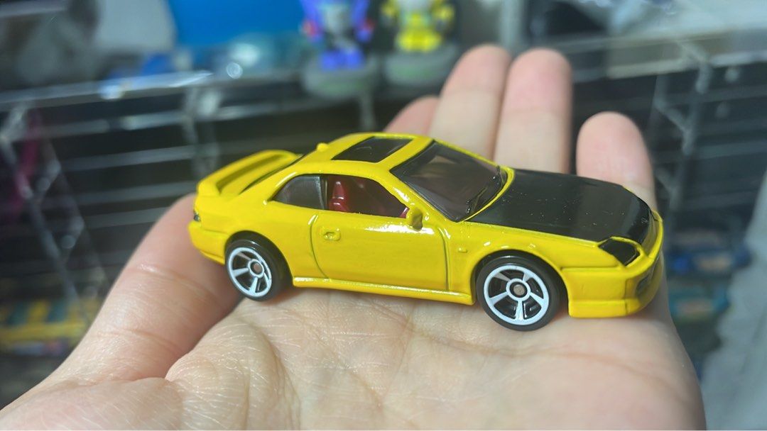 Hot Wheels Yellow Honda Prelude, Hobbies & Toys, Toys & Games on Carousell