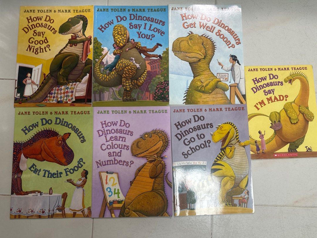 How Do Dinosaurs...? Book Set by Jane Yolen & Mark Teague, Hobbies ...