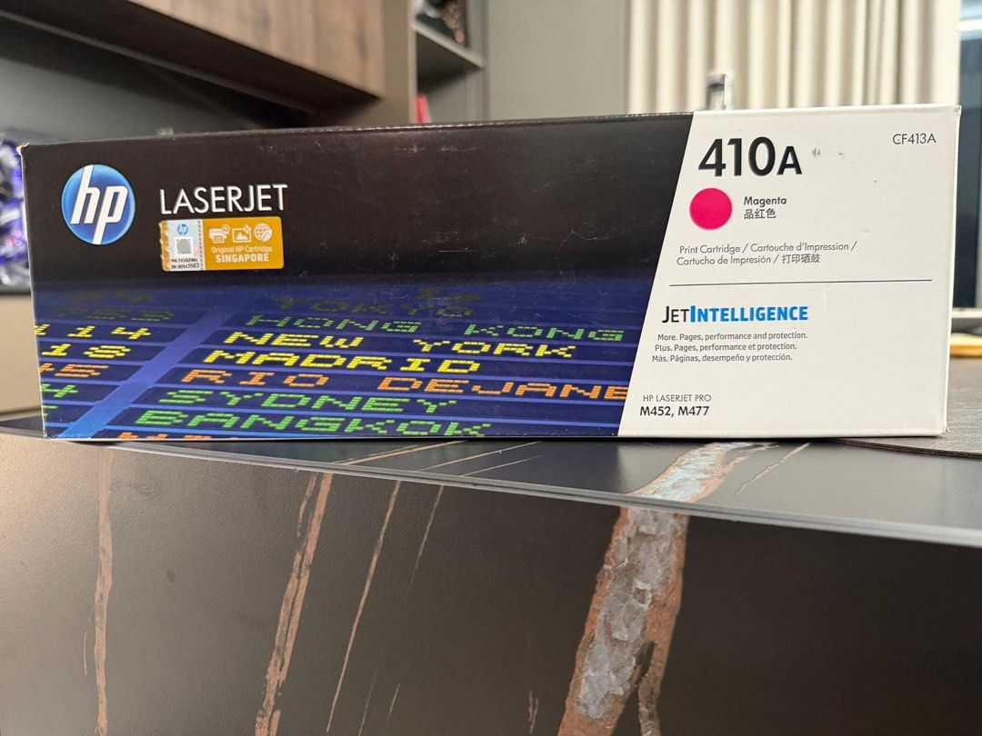 HP Color LaserJet Pro MFP M477fdw Toner Catridge, Computers & Tech ...