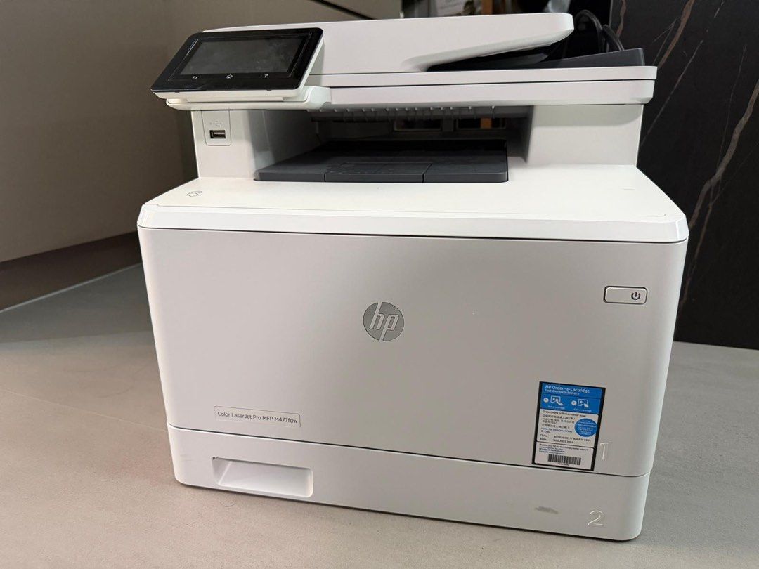 HP Color LaserJet Pro MFP M477fdw Printer, Computers & Tech, Printers ...