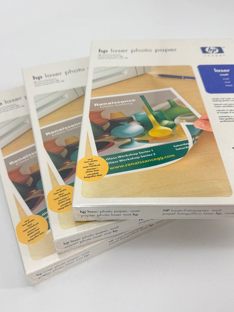 HP Laser Photo Paper - Matt - A4 200g/m, Computers & Tech, Printers ...