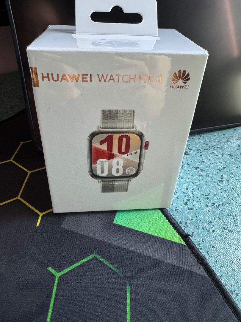 Huawei Watch Fit 4 white colour, Mobile Phones & Gadgets, Wearables ...