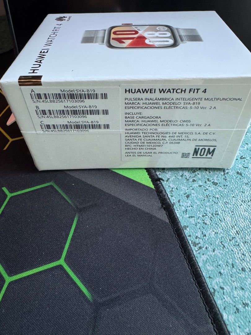 Huawei Watch Fit 4 white colour, Mobile Phones & Gadgets, Wearables ...