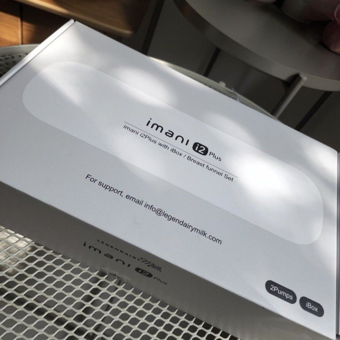 Imani i2 Plus Electric Breast Pump Set, Babies & Kids, Nursing ...