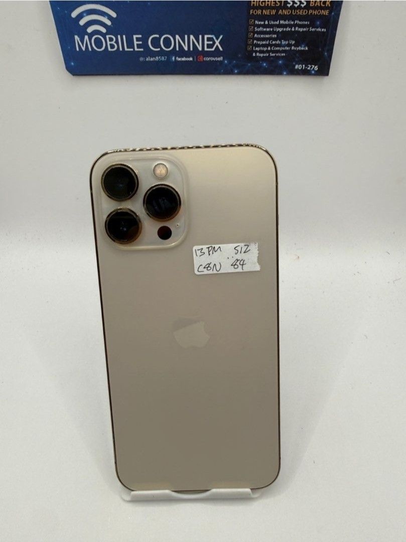 iPhone 13 Pro Max Gold 512GB, Mobile Phones & Gadgets, Mobile Phones ...