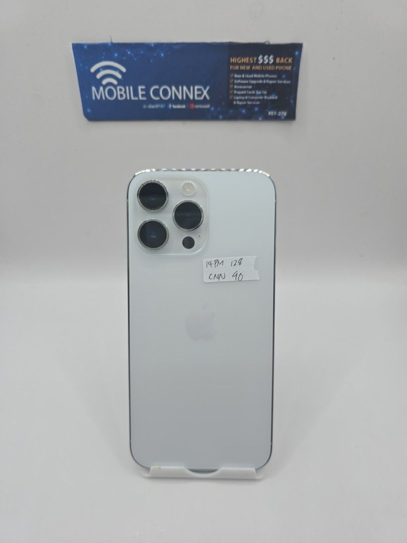 iPhone 14 Pro Max Silver 128GB, Mobile Phones & Gadgets, Mobile Phones ...