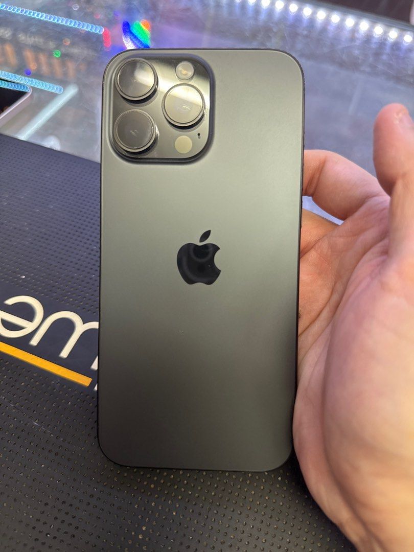 iPhone 16 Pro Max Black Titanium 256GB, Mobile Phones & Gadgets, Mobile ...