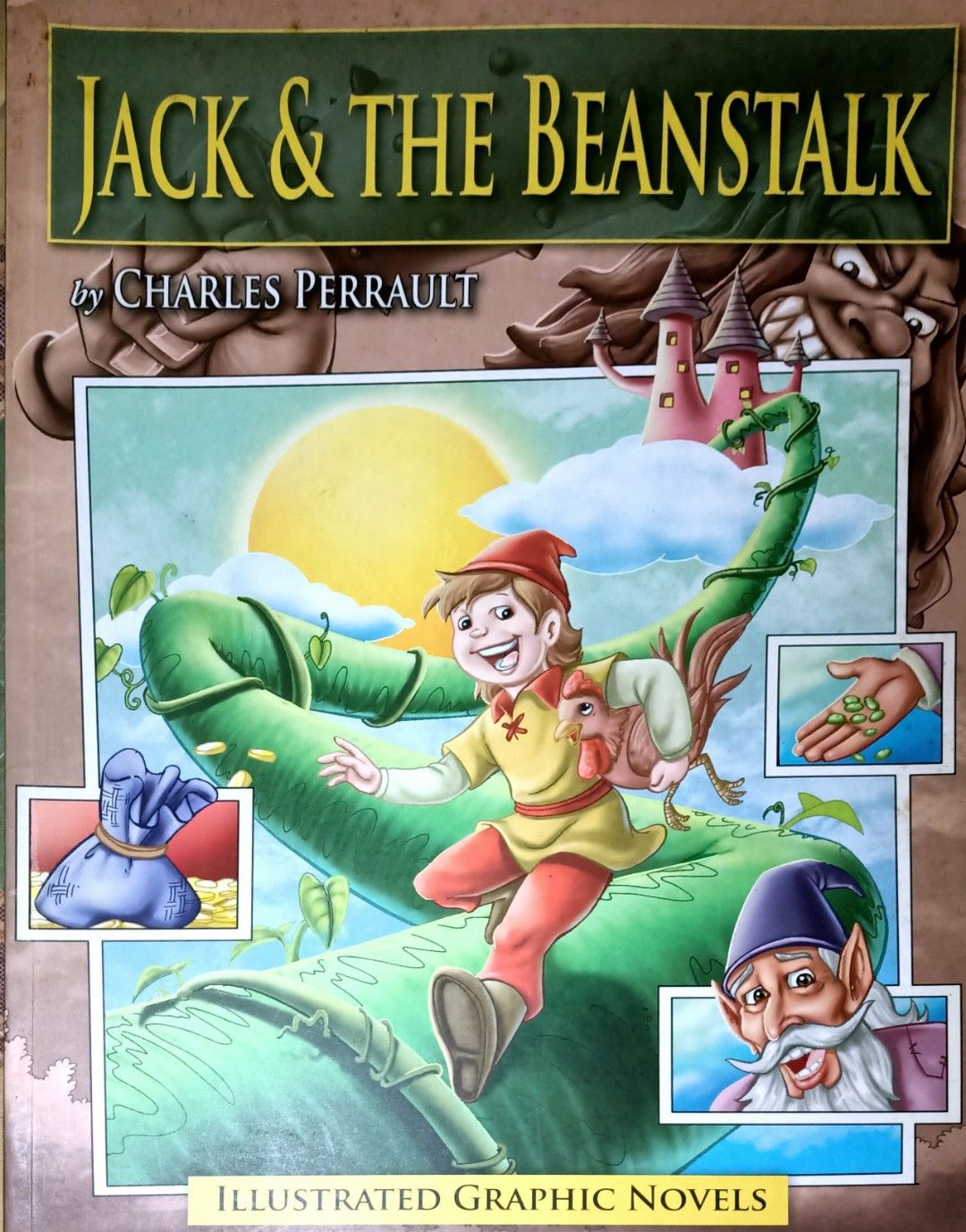 A4 size Jack and the Beanstalk Illustrated Graphic Novel buy any 2 free ...
