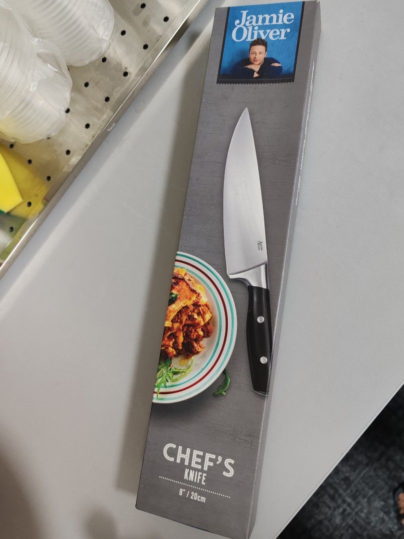Jamie Oliver Chef's Knife - 8 inch, Furniture & Home Living ...