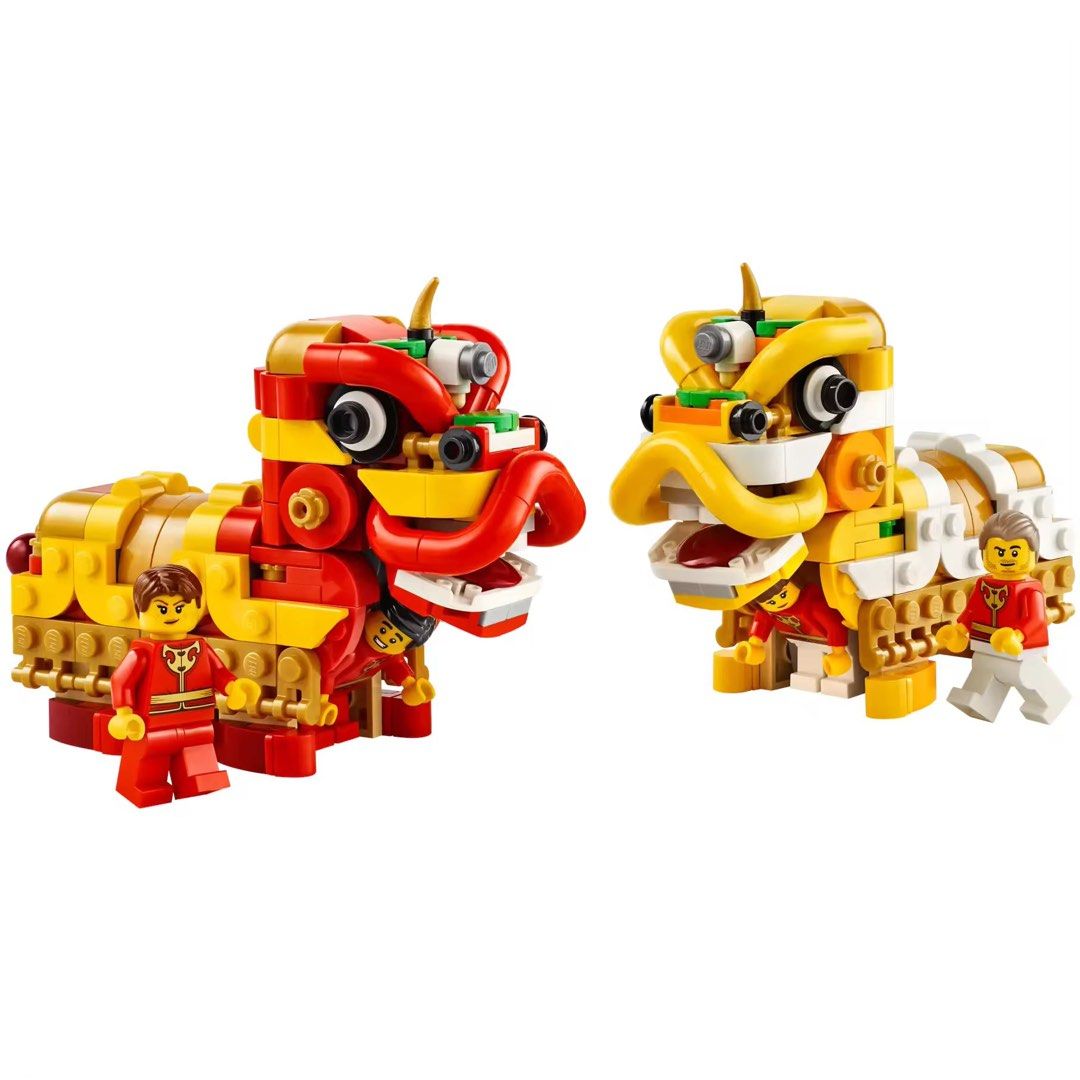 [Jan2026] LEGO 40915 Lion Dance, Hobbies & Toys, Toys & Games on Carousell