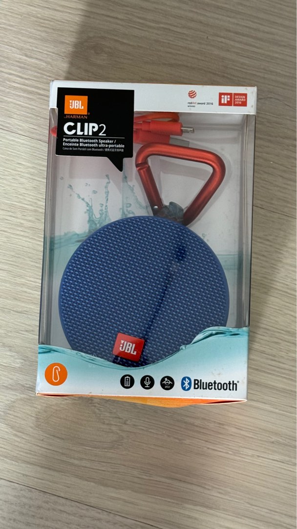 JBL Clip 2 Portable Bluetooth Speaker, Audio, Soundbars, Speakers ...